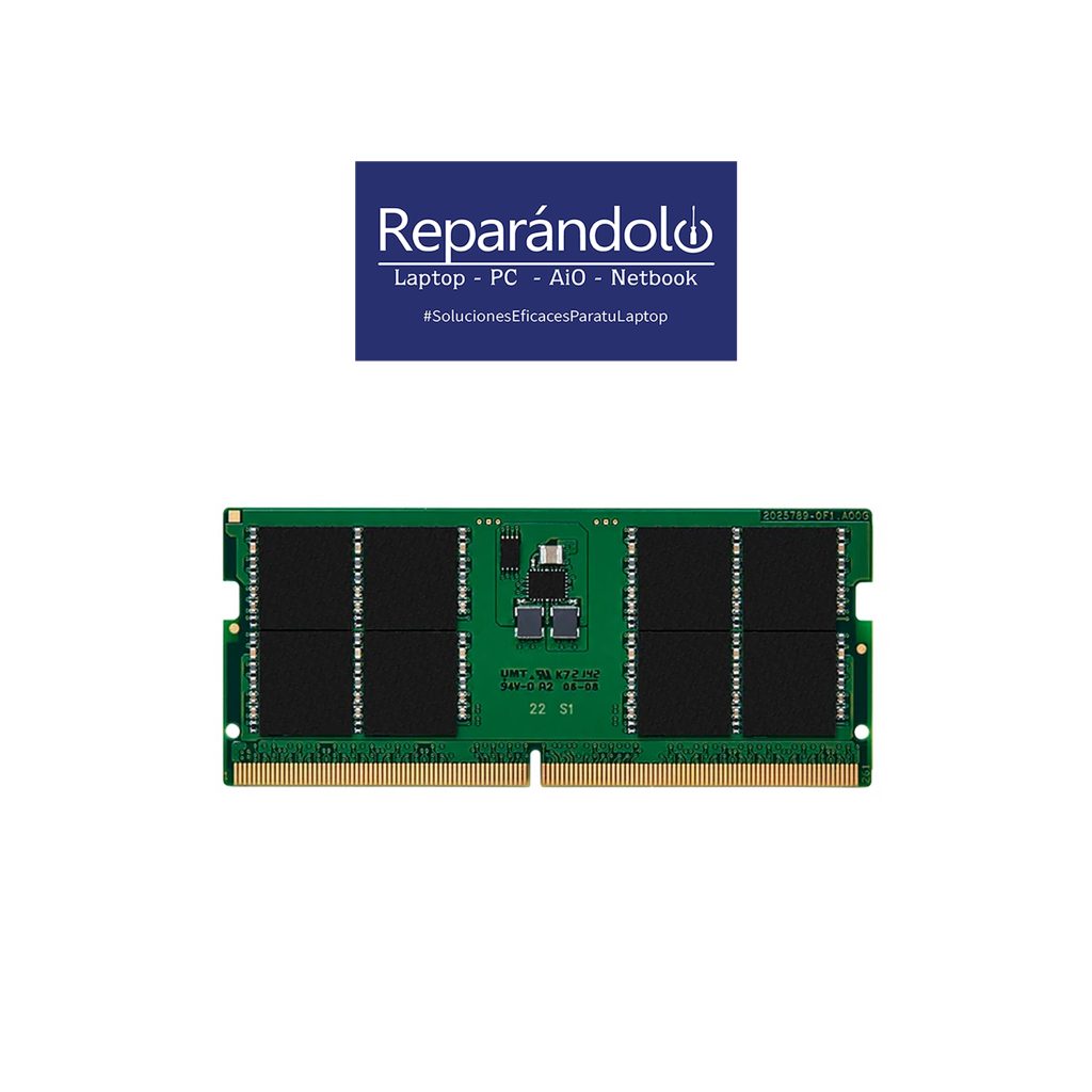 SO-DIMM KINGSTON 32GB DDR5 5600MT-s NON-ECC CL46 2Rx8 1.1V 262pin